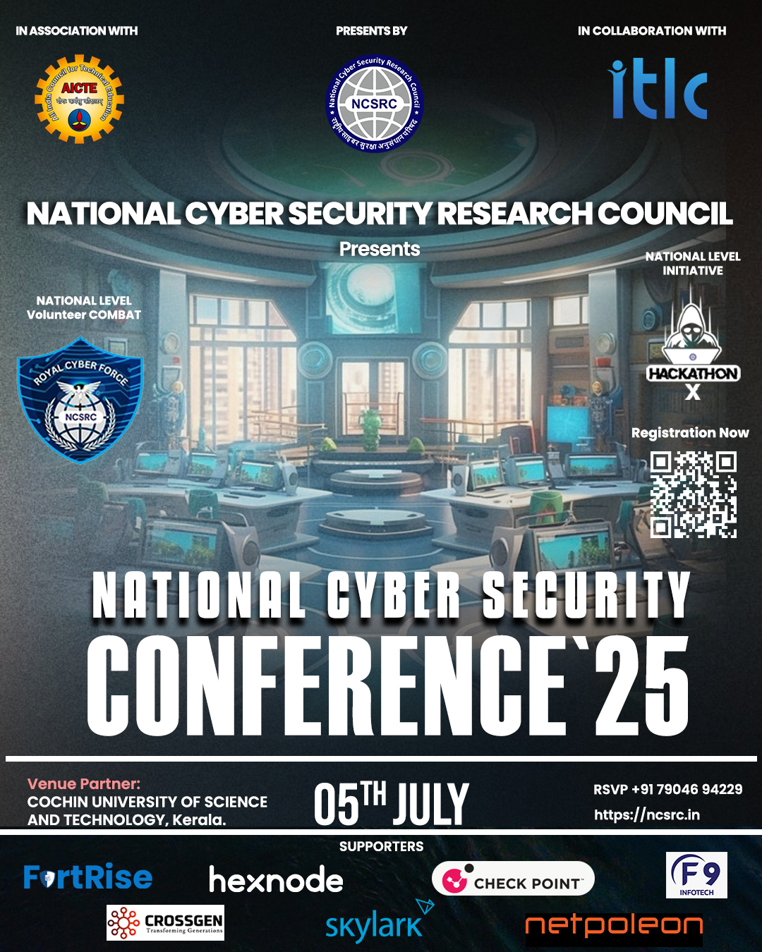 National Cyber Security Conference 2025 at Cochin University of Science and Technology, Kochi ...